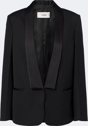Fendi Veste de smoking en laine vierge