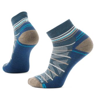 Smartwool Unisex Hike Light Cushion Pattern Ankle Socken, Twilight Blue, M