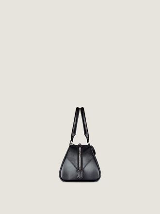 Givenchy Structured Leather Top Handle Bag - Black
