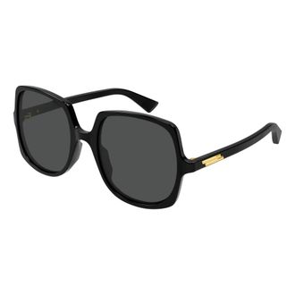 Bottega Veneta Lunettes de soleil papillon Bv1498S - Femme - Accessoires - Noir - Taille: 55 MM