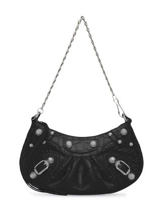 Balenciaga Mini Le Cagole Schultertasche - Schwarz
