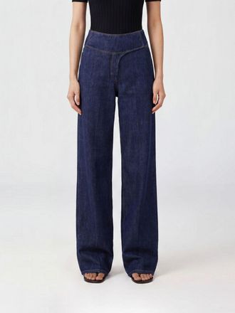Ami Baggy-Jeans mit mittlerer Leibh&ouml;he von aus Baumwolldenim mit Kontrastn&auml;hten