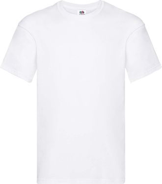 Fruit Of The Loom Herren T-Shirt Original T M L XL XXL 3XL 4XL 5XL auch Farbsets 61-082-0 White 3XL