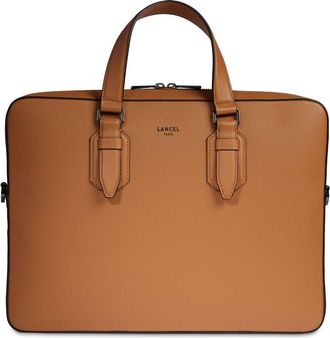 Lancel porte-documents Charlie de Lancel - Marron