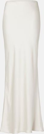 Norma Kamali Maxirock aus Satin