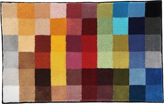 Kleine Wolke 8821148449 Cubetto Badteppich Polyacryl, Mehrfarbig, 75 x 120 x 3 cm