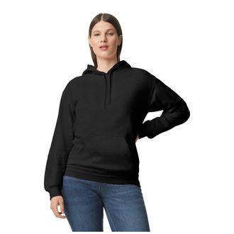 Gildan Softstyle Midweight Sweat Adult Hoodie Black 4XL (GSF500)