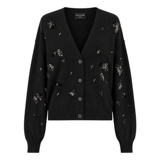 Twinset Actitude Cardigan - - Knitwear - Damen - Schwarzk - S