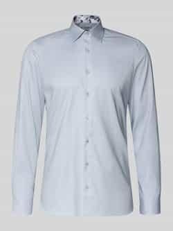 Olymp Level 5 Slim Fit Business Hemd aus Baumwolle mit Kentkragen