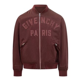 Givenchy Couture Seam Bomber - - Jackets - Herren - Rot - M