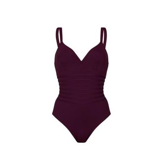 D Nu D Maillot de bain une pi&egrave;ce &agrave; bandes structurantes