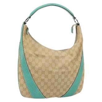 Gucci Sac &agrave; bandouli&egrave;re vintage doccasion - Femme - Pre-owned - Beige - Taille: ONE Size