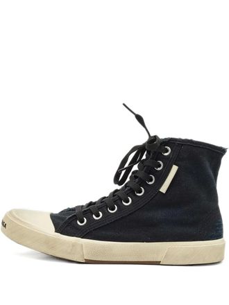 Balenciaga High-Top-Sneakers aus Canvas - Schwarz