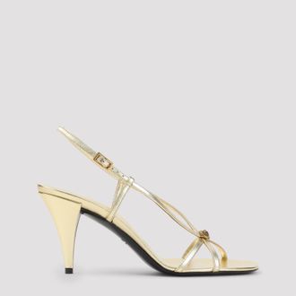 Versace Sandale lamin&eacute;e Versace