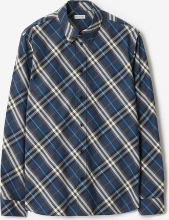 Burberry Legeres Baumwollhemd in Check, Size: XXXL