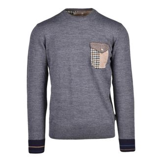 Bob Pullover Girocollo - - Knitwear - Herren - Grau - XL