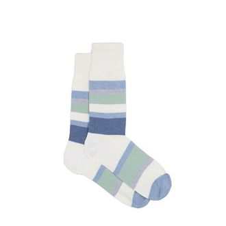 Au Printemps Paris Chaussettes hautes &agrave; rayures