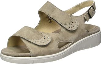 Semler Dunja D4115-455, Riemchensandalen, Beige (Panna 028), 44.5 EU (10 UK)