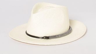 Brunello Cucinelli Chapeau BRUNELLO CUCINELLI Femme couleur Beige
