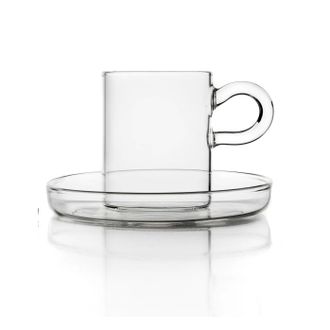 Ichendorf Tasse à café Piuma en borosilicate Ichendorf Milano