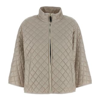 Max Mara Delfina Wendecape - - Jackets - Damen - Grau - S
