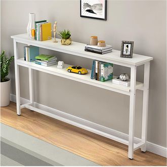 Generic Eingangstisch, Sofa-Beistelltisch, schmales langes B&uuml;cherregal, Ausstellungsregal for Eingangsbereich, Flur, Couch, Wohnzimmer, K&uuml;che, Foyer, Akzentm&ouml;