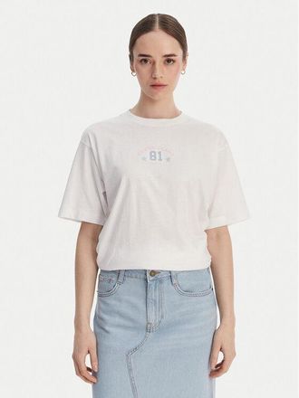 Guess T-Shirt W6RI20 K8HM0 Wei&szlig; Oversize