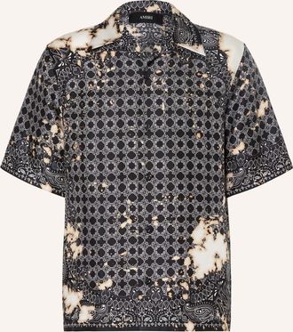 Amiri Amiri Resorthemd Relaxed Fit Aus Seide schwarz