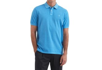 Marc O'Polo Poloshirt Herren Poloshirt 1er Pack Baumwolle (Packung, 1er Pack)