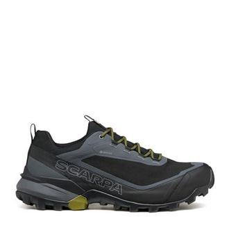 Scarpa Chaussures Ribelle Cross 2 GTX pour Homme - Chaussures de Trail l&eacute;g&egrave;res et imperm&eacute;ables Gore-Tex pour la randonn&eacute;e et Le Trekking, Noir/Olive, 12-12.5