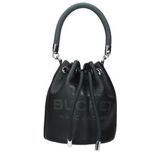 Marc Jacobs Sacs &agrave; main The Bucket Femme Cuir Vert/Ivy