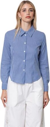 Kaos Kaos, Femme, Blouses et Chemises, Bleu, Taille: 36 FR Sp1Gx005-3003 Shirt
