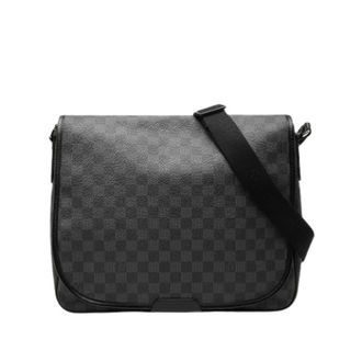 Louis Vuitton unisex, Pre-owned, Gris, Taille: ONE Size Sac bandouli&egrave;re Daniel MM Pre-owned