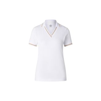 Bogner Funktions-Polo-Shirt Jula f&uuml;r Damen - Wei&szlig; - 44