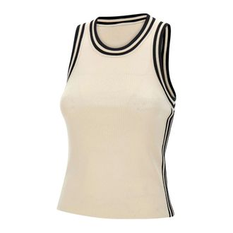 Kaos Kaos, Femme, Tops, Beige, Taille: 42 FR Icona Top