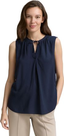 Tom Tailor Damen 1047205 Bluse, 10668-Sky Captain Blue, 36