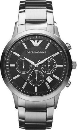 Emporio Armani Uhr AR2434 Silberfarben