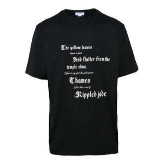 Alexander McQueen T-Shirts - - Tops - Herren - Schwarzk - L