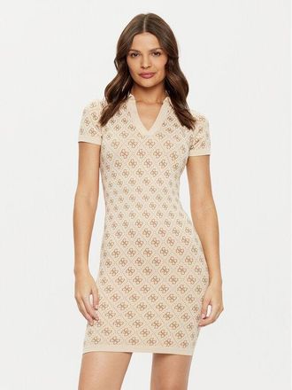 Guess Strickkleid V5RK02 Z3LF0 Beige