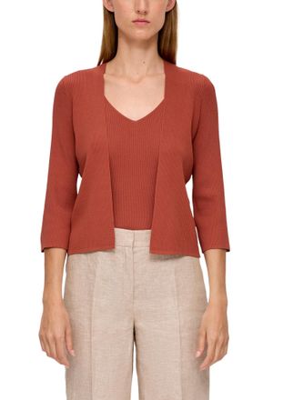 s.Oliver Black Label Strickjacke 3/4 Arm