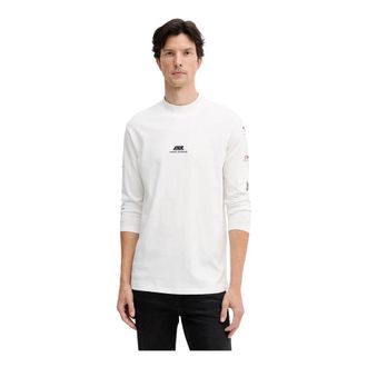A|X Armani Exchange Langarmshirt - - Tops - Herren - Wei&szlig; - 2XL