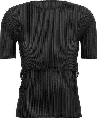 Issey Miyake Top - Noir