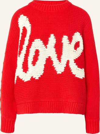 Comma Comma Pullover rot