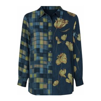 2-Biz Femme, Blouses et Chemises, Multicolore, Taille: 40/42 FR Chemises