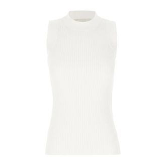Sportmax Spxtione Vest Top - - Tops - Damen - Wei&szlig; - XS
