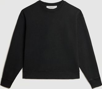 Golden Goose Sweatshirt Boxi Washed Black