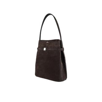 Toteme Sac seau ceintur&eacute; en daim - Femme - Sacs - Brun - Taille: ONE Size