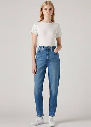 Levi's High Waisted Mom Jeans - Damen - Blau / Blau
