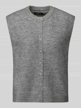 Only Regular Fit Pullunder mit einreihiger Knopfleiste Modell SIMONI