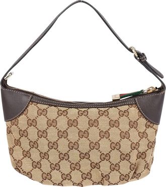 Gucci Crossbody Bags - Gucci GG Monogram Mini Princy Handbag - Gr. unisize - in Braun - für Damen